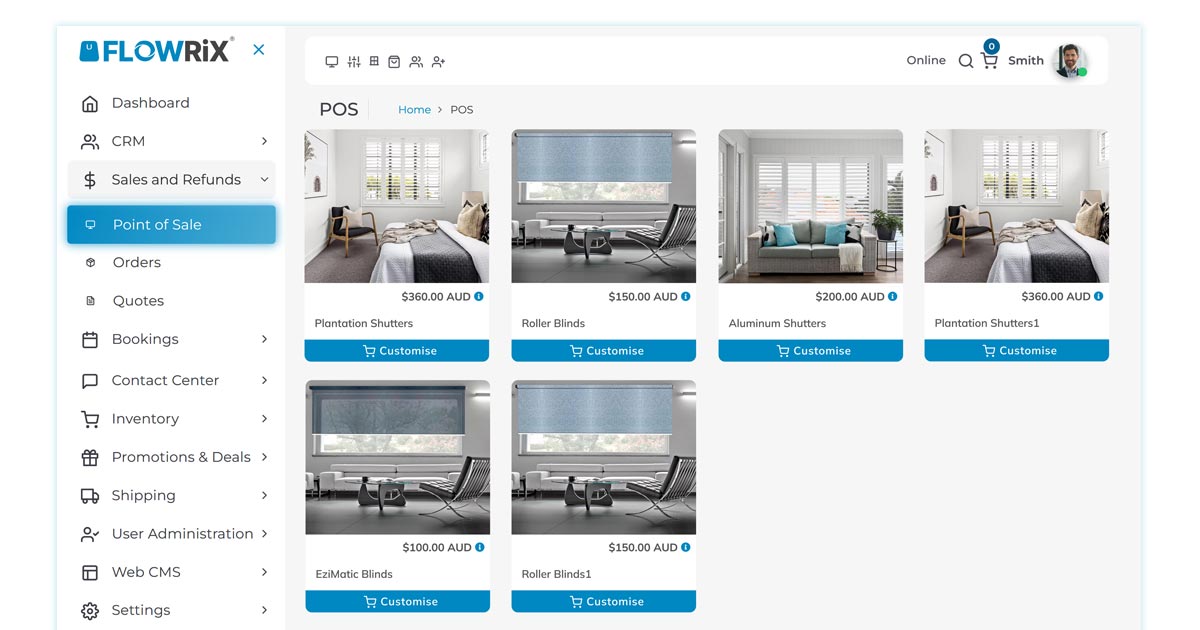 FLOWRiX: All-in-One Digital Commerce Solution | eCommerce | POS