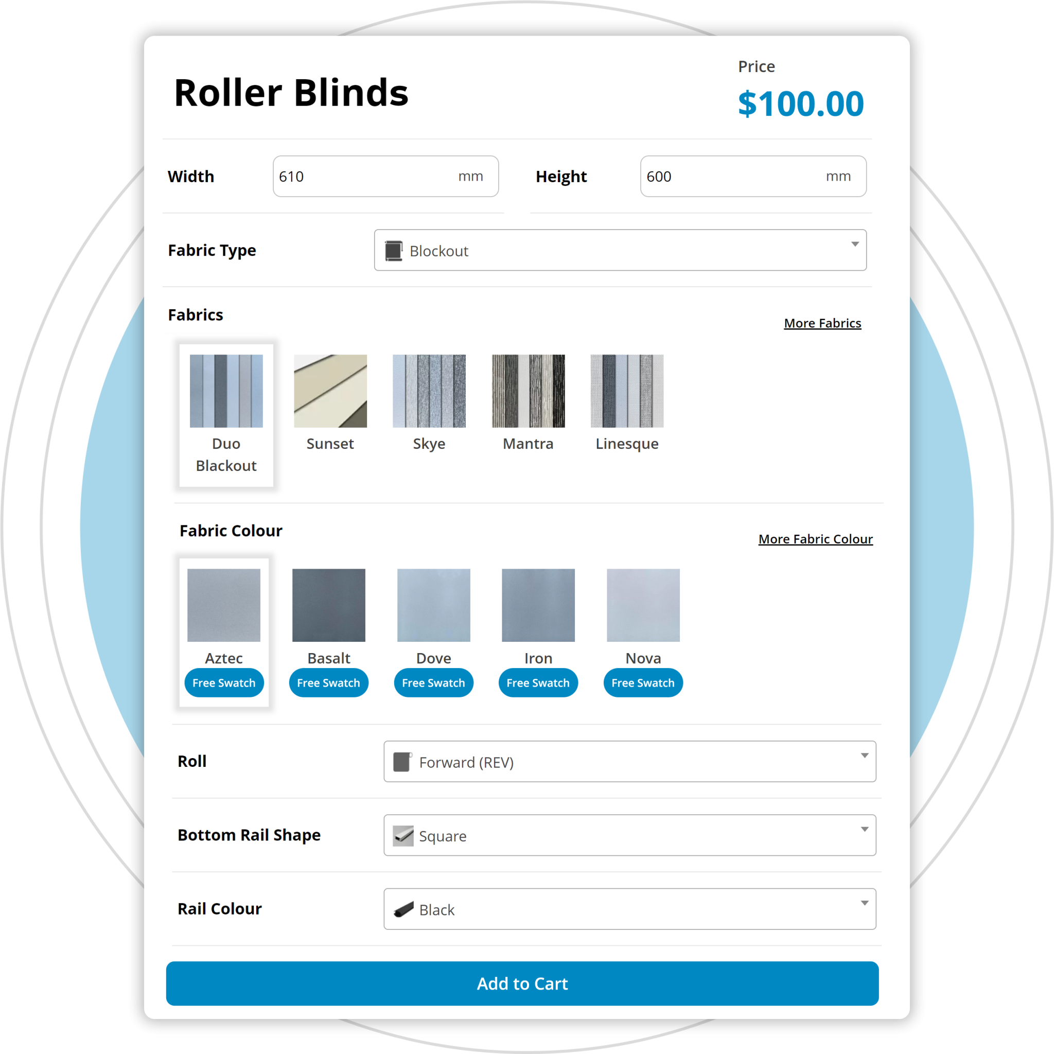 eCommerce Software for Blinds, Shutters, Curtains and Doors